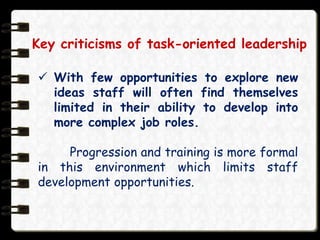Task-Oriented Leader | PPTX