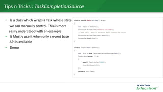 Task parallel library presentation | PPT