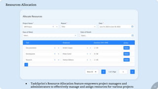 TaskPrint | Employee Efficiency Tool | PPT