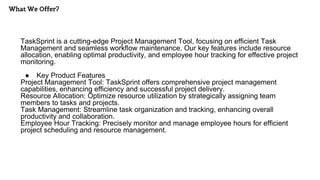 TaskPrint | Employee Efficiency Tool | PPT