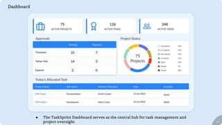 TaskPrint | Employee Efficiency Tool | PPT