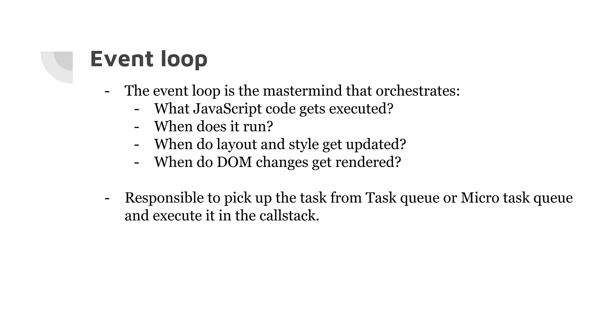 Lightining Talk Task Queue And Micro Task Queues In Browser Pdf Web Development Internet