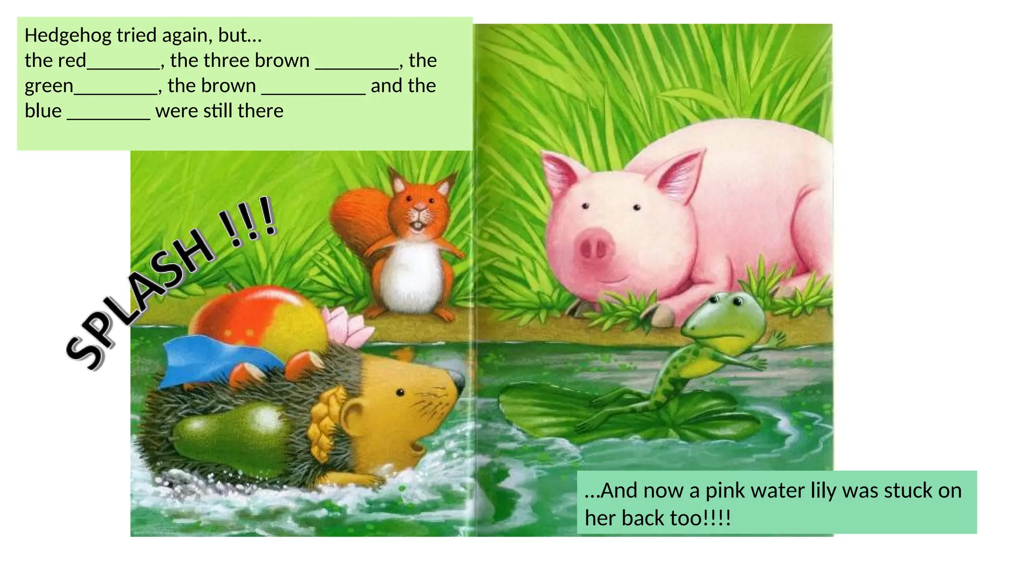 Leemos y escribimos en inglés con el erizo.ppt