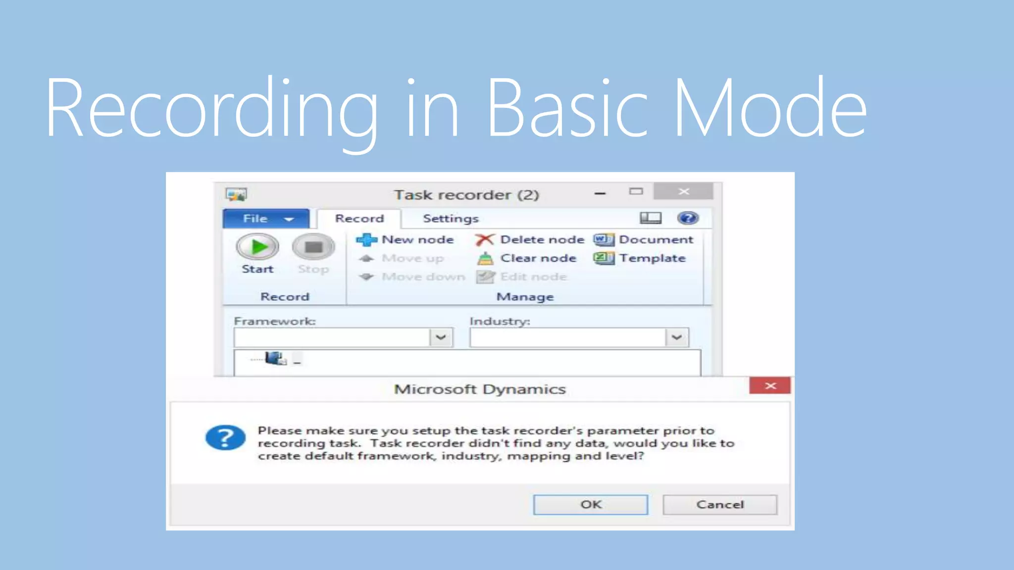 Task recorder control | PPT
