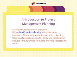 Taskroup - Project Management Planning Process.pptx