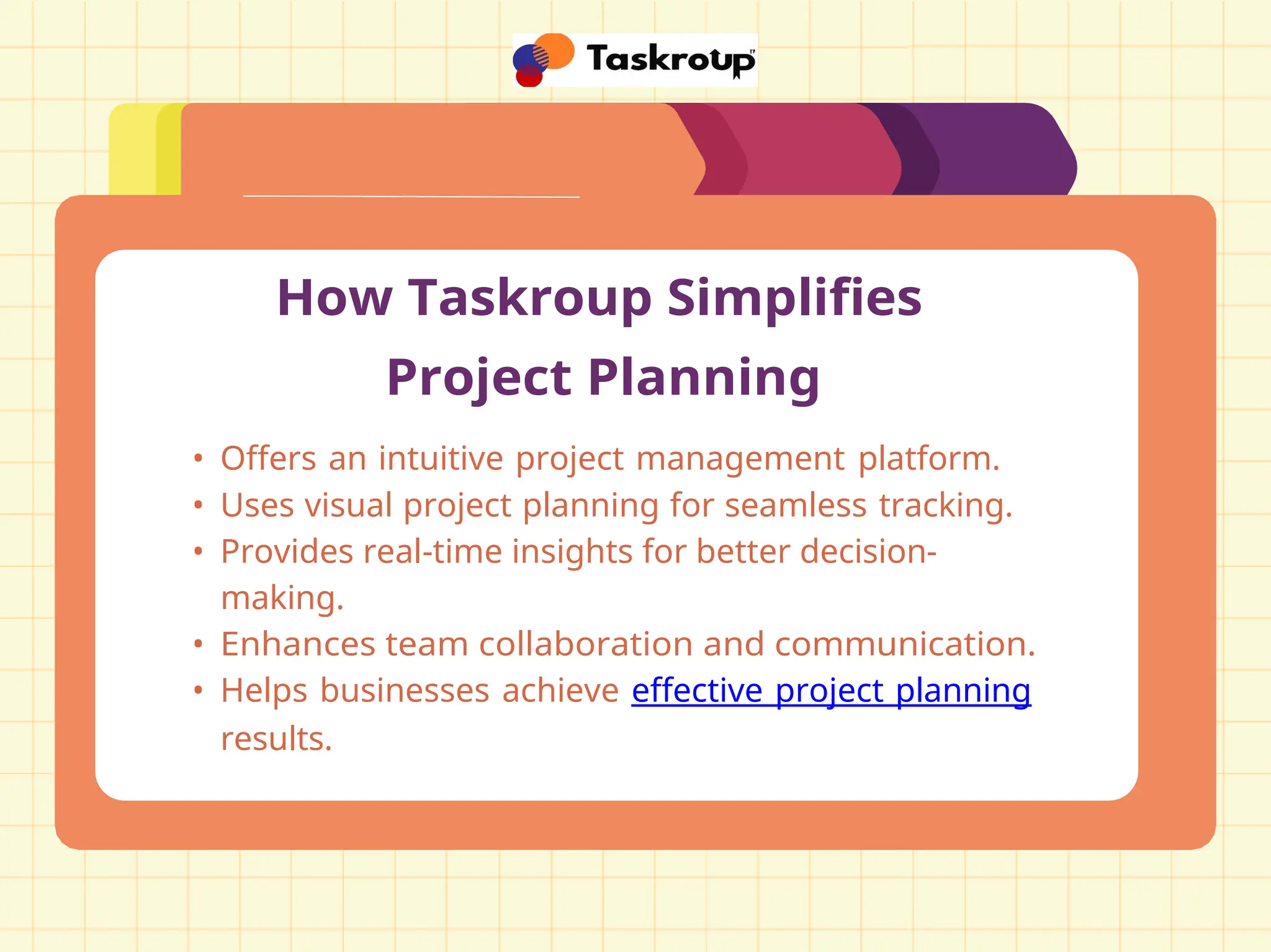 Taskroup - Project Management Planning Process.docx