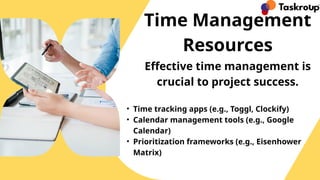 Taskroup - Project Management Resources.pptx