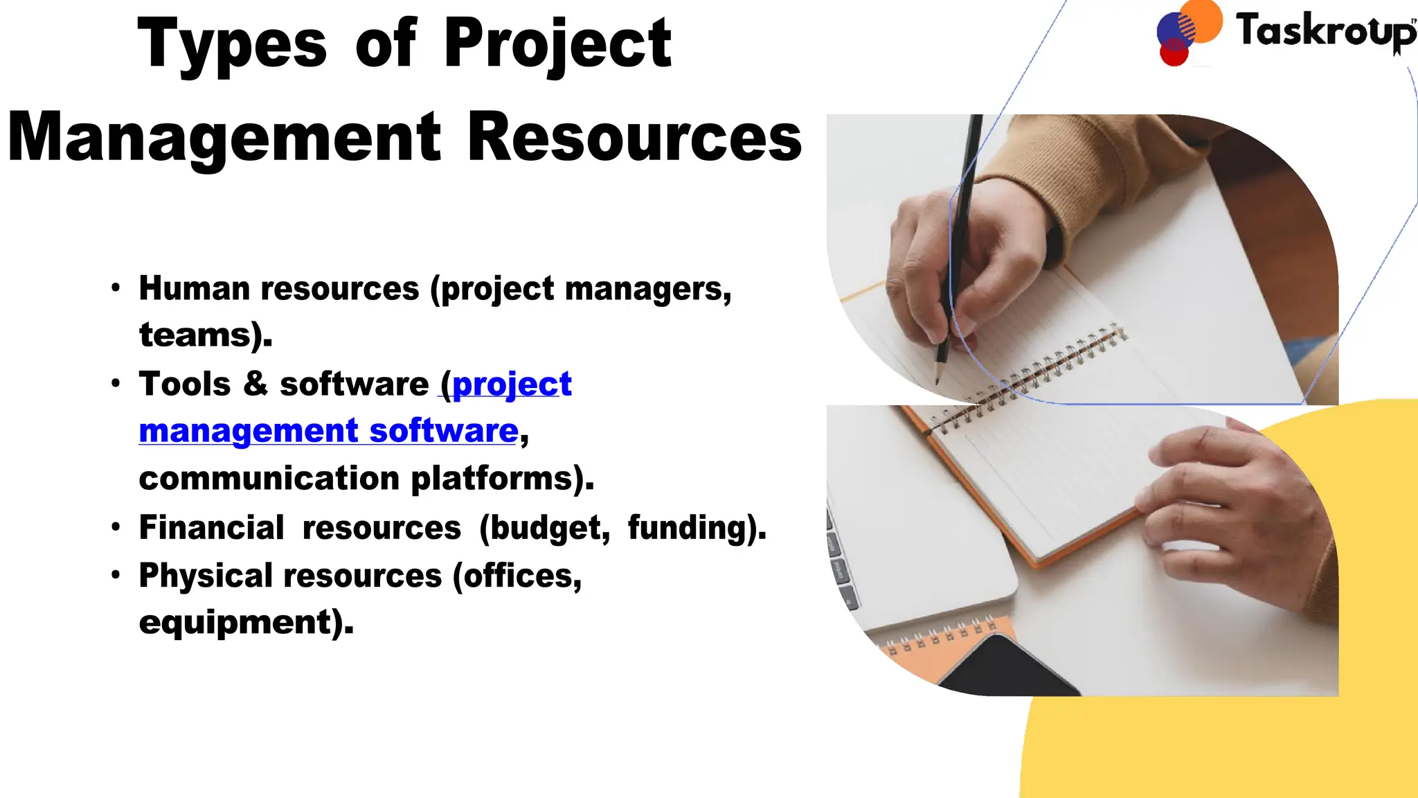 Taskroup - Project Management Resources.docx