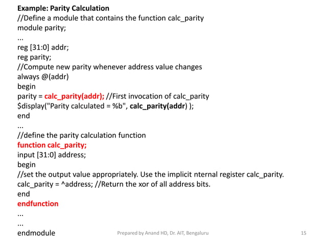 Verilog Tasks & Functions | PDF | Programming Languages | Computing