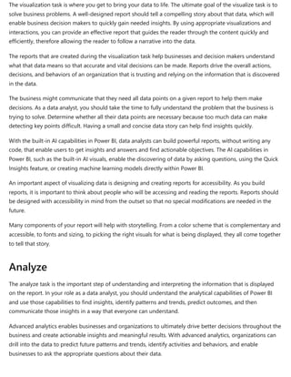 Tasks of a data analyst Microsoft Learning Path - PL 300 .pdf