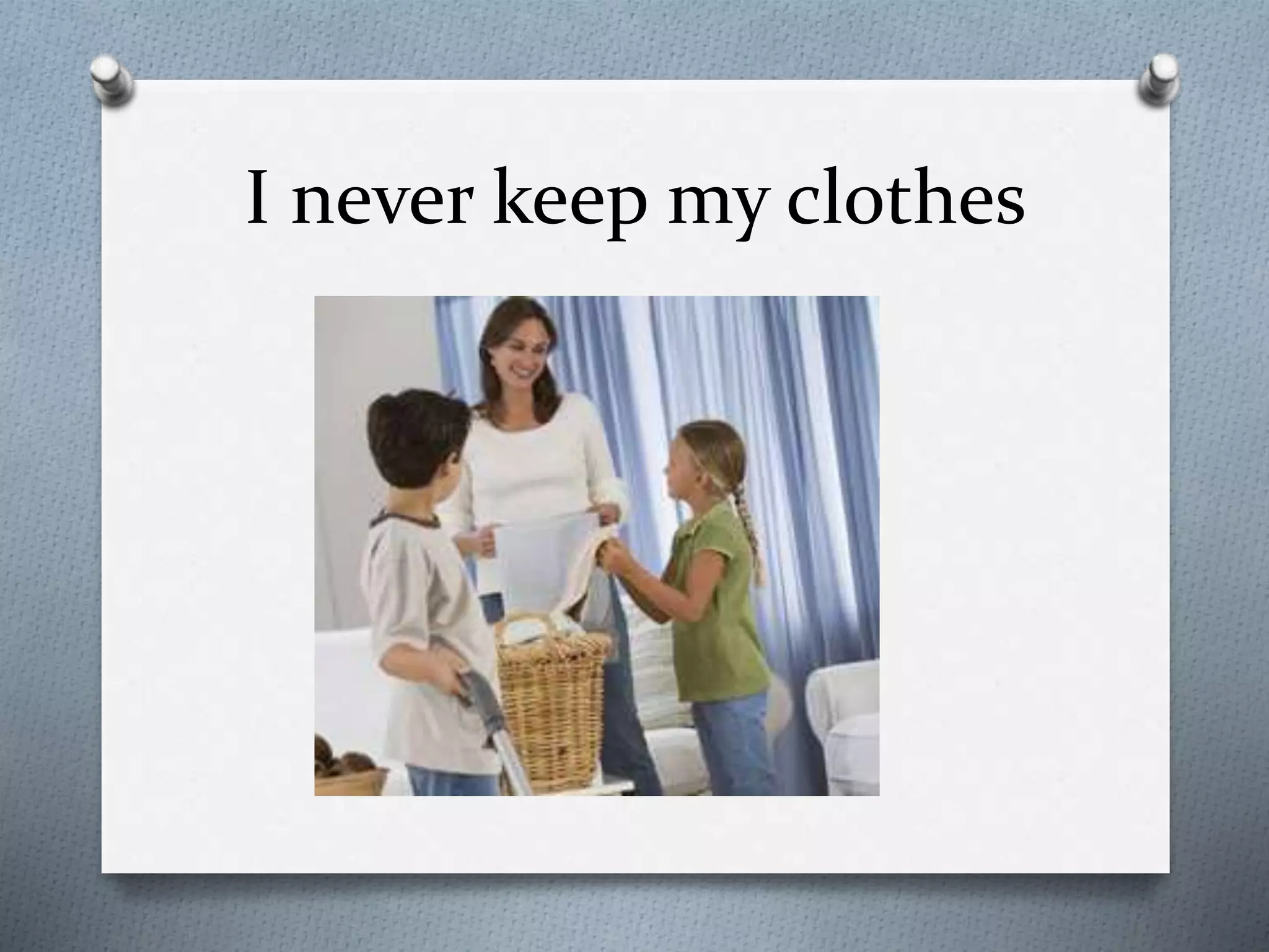 Housework routines | PPTX