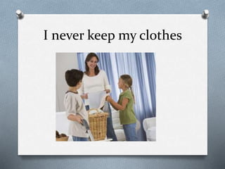 Housework routines | PPTX