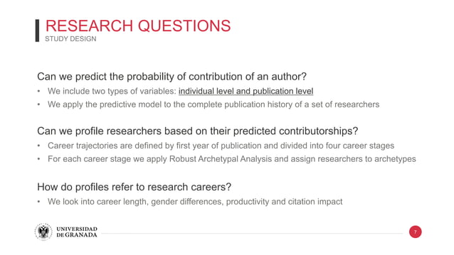 Task specialization across research careers | PPT