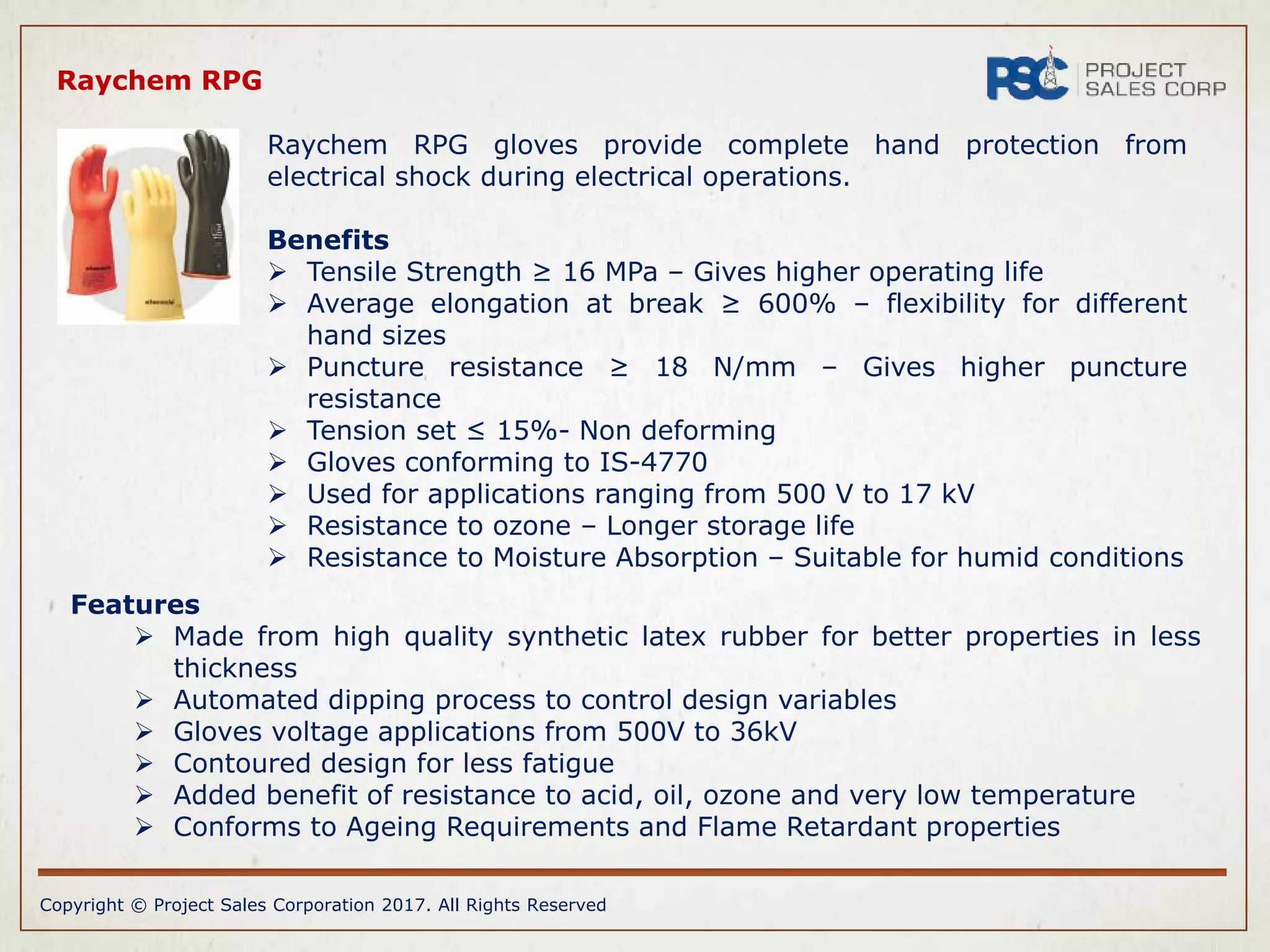 Task Specific Work Gloves Guidebook 2017 | PPT