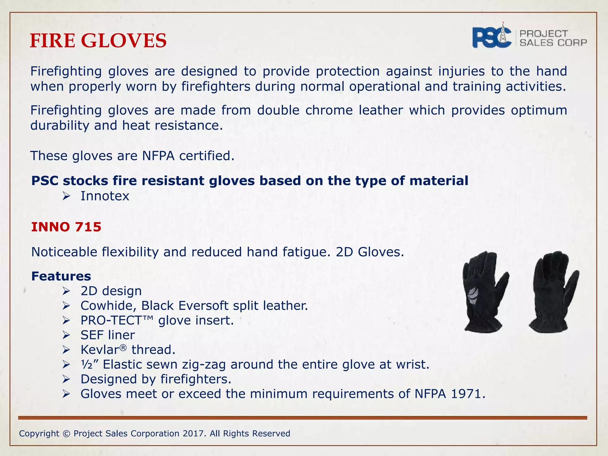 Task Specific Work Gloves Guidebook 2017 | PPT