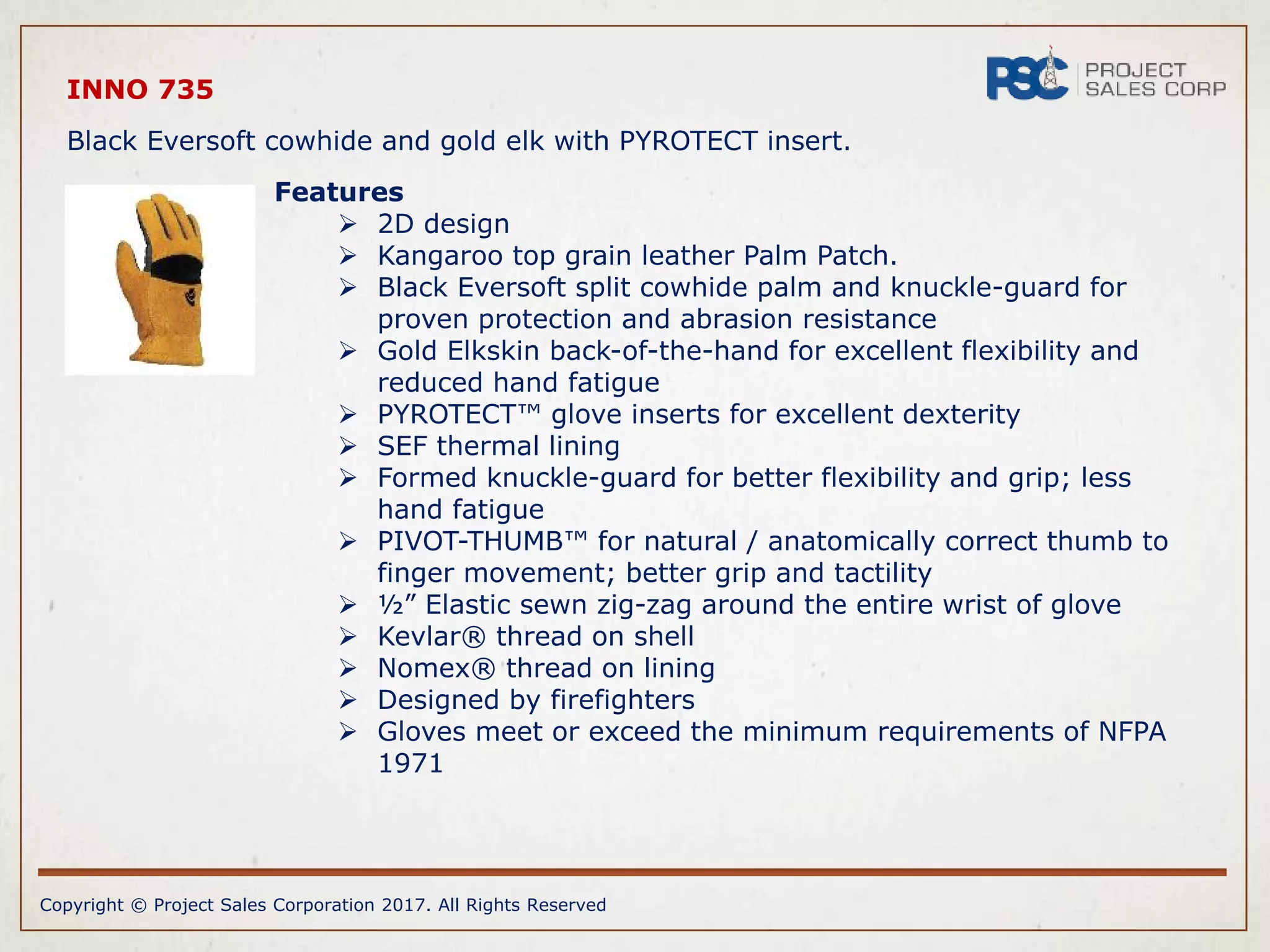 Task Specific Work Gloves Guidebook 2017 | PPT