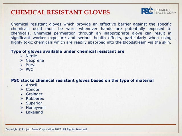 Task Specific Work Gloves Guidebook 2017 | PPT