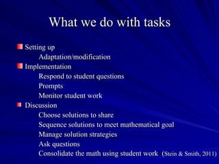 Tasks & Questions | PPT | Educational Assessment | Education