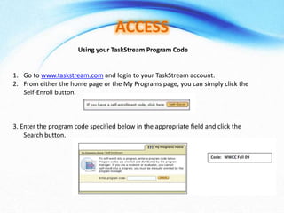 Taskstream | PPTX