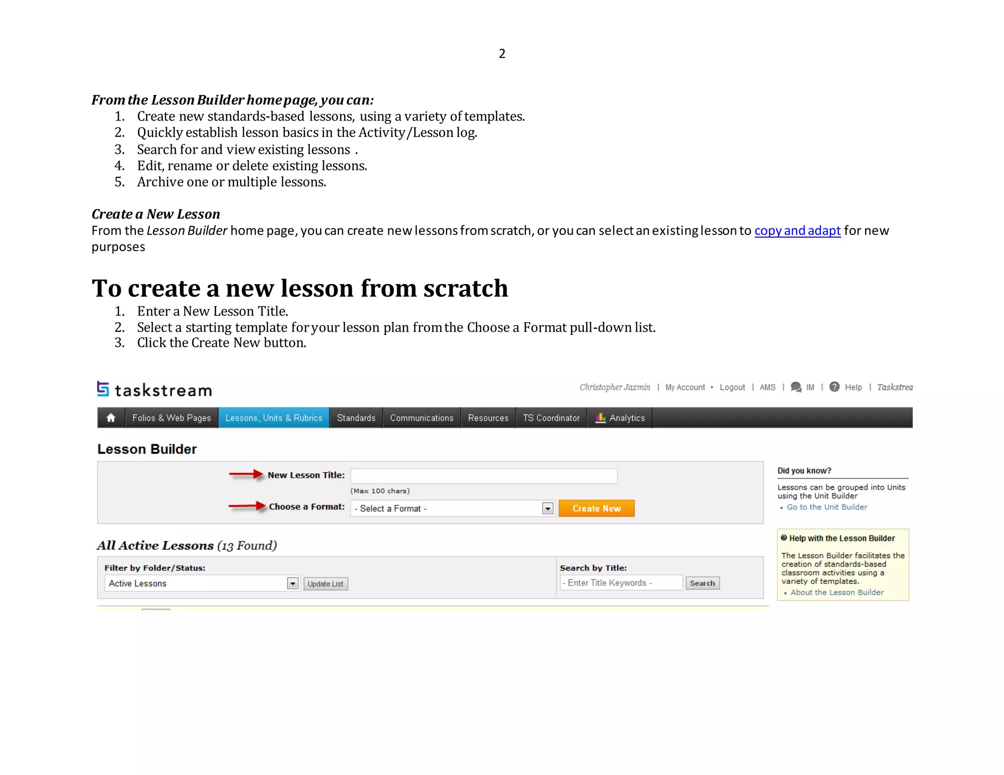 Lesson Builder Guide | PPT