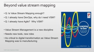 Driving Digital Transformation Insights with Value Stream Management | PPTX