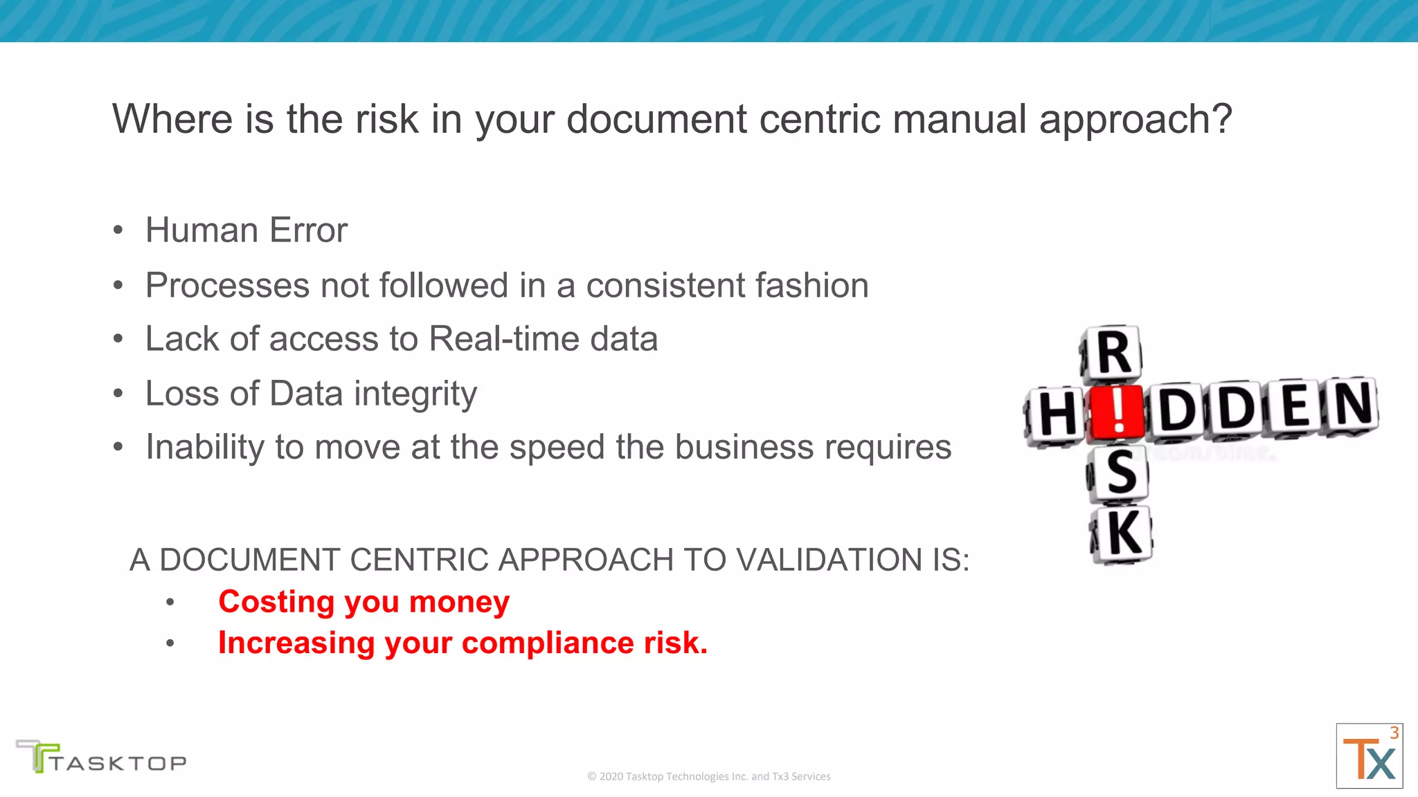 Leveraging Validation Lifecycle Data to Drive Actionable Business ...
