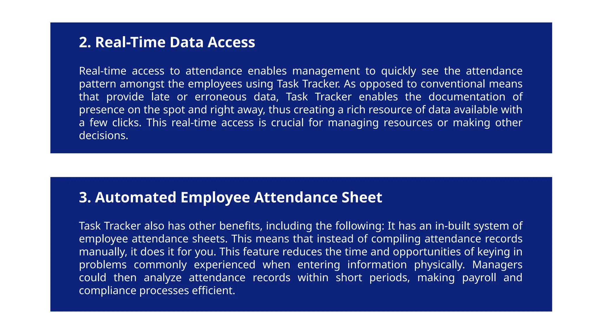 Task Tracker: Simplify Attendance Management System | PPTX