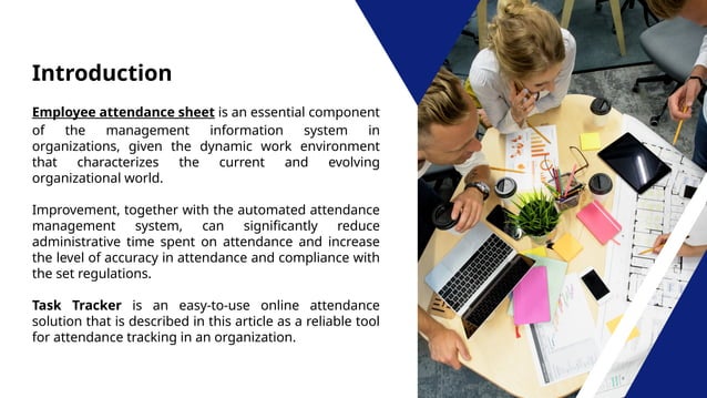 Task Tracker: Simplify Attendance Management System | PPTX