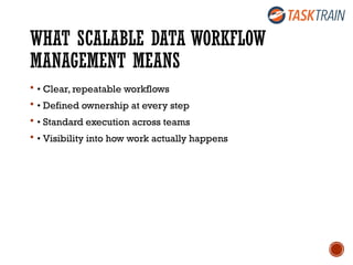 8 Best Practices to Build Scalable and Resilient Data Workflows | PPTX