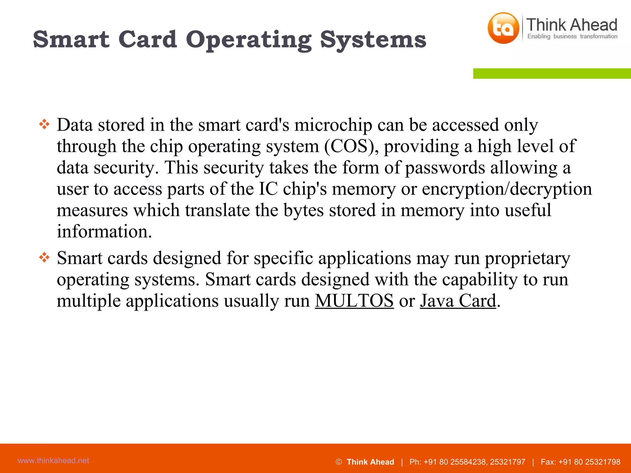 Smart Card Technology | PPT