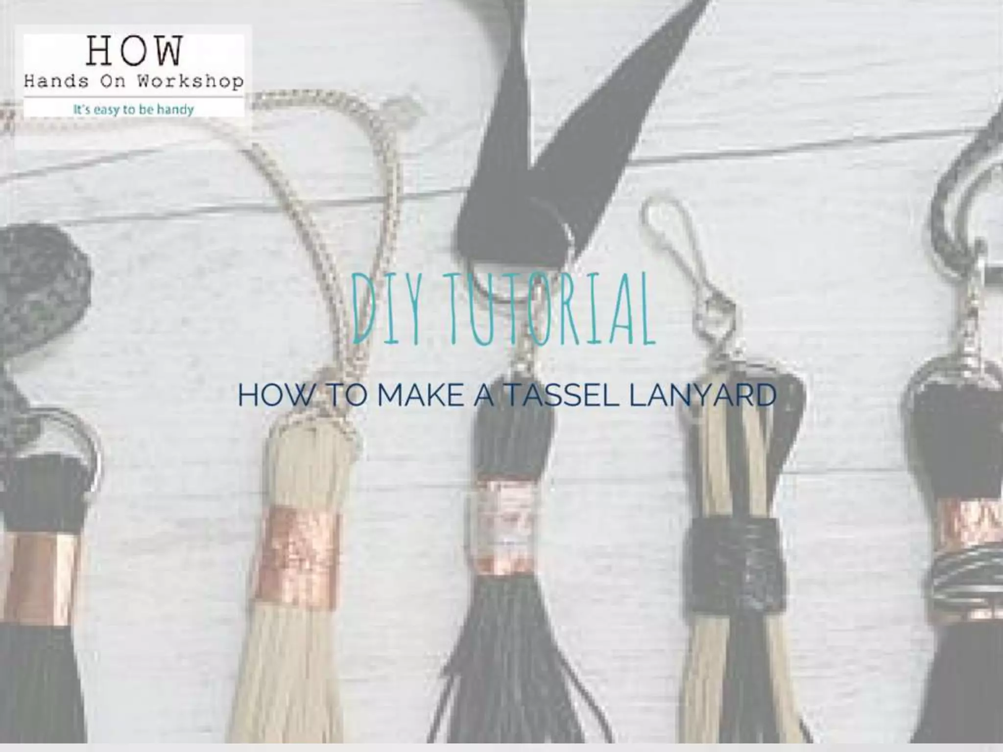 Tassel lanyard | PPT