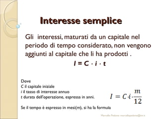 Tasso di interesse | PPS