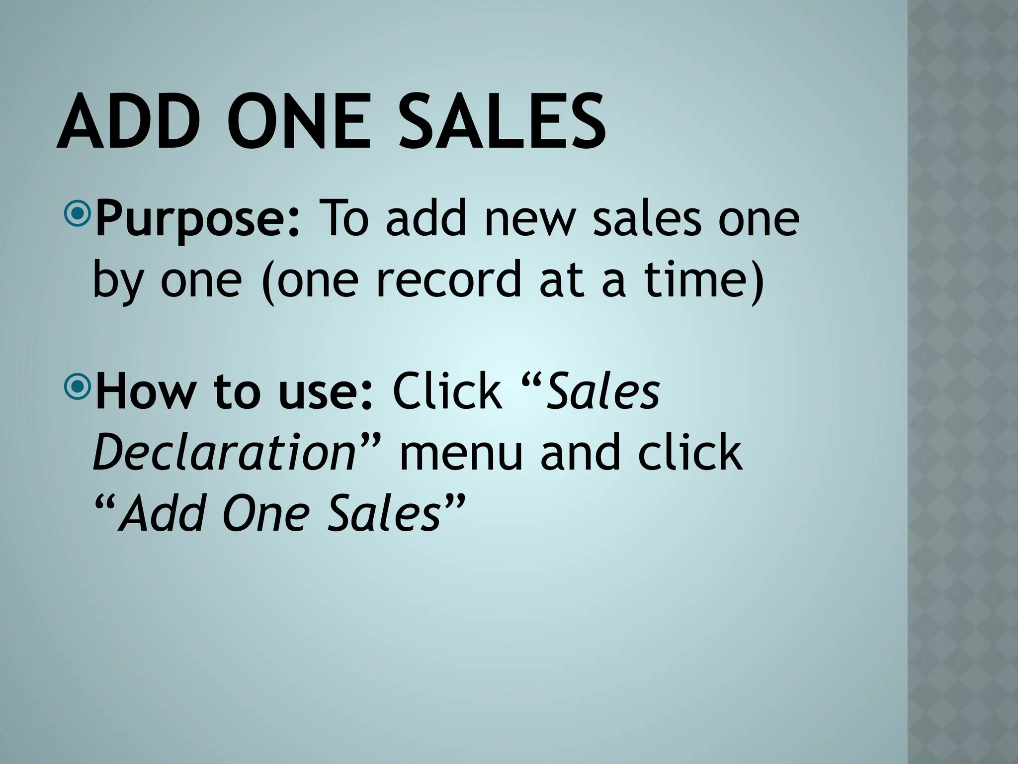 Tax Administration Support System Sales manual ስልጠና.pptx