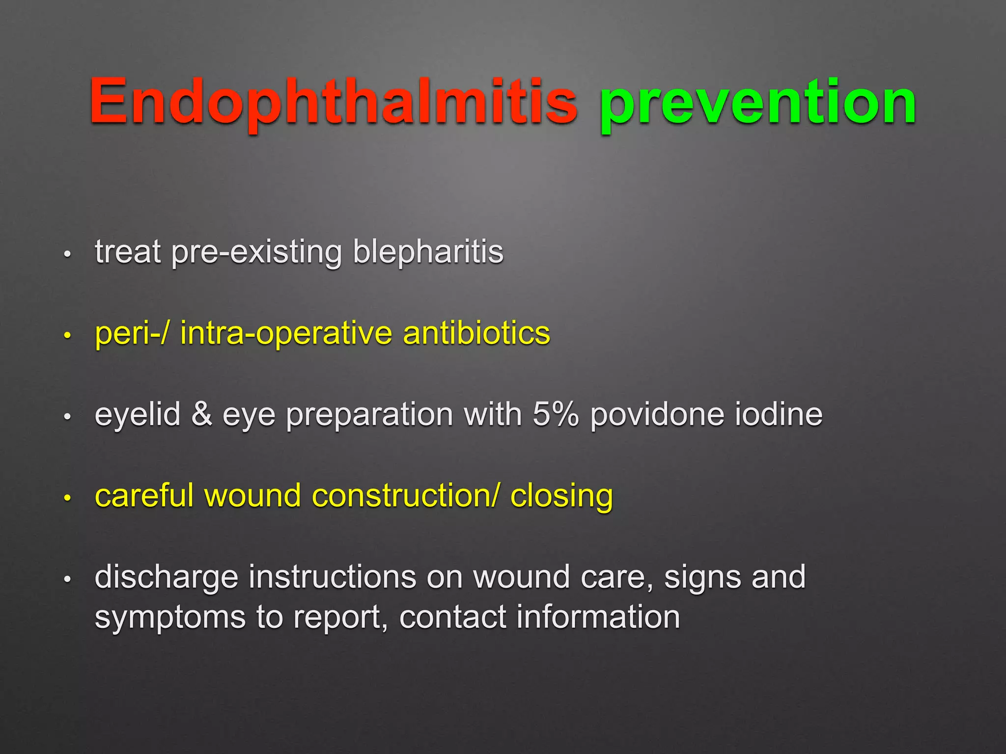 TASS vs Endophthalmitis | PPTX