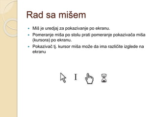 Tastatura i miš | PPTX