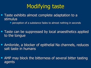 Taste and smell | PPT