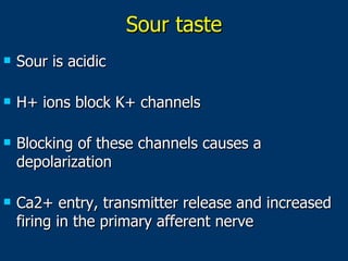 Taste and smell | PPT