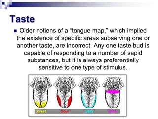 Taste and smell." Gustatory and Olfactory Pathways | PPTX