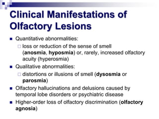 Olfactory Agnosia