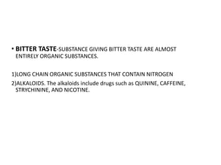 Taste and smell | PPTX