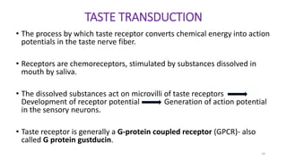 TASTE & SMELL | PPSX | Brain and Nervous System Disorders | Diseases ...