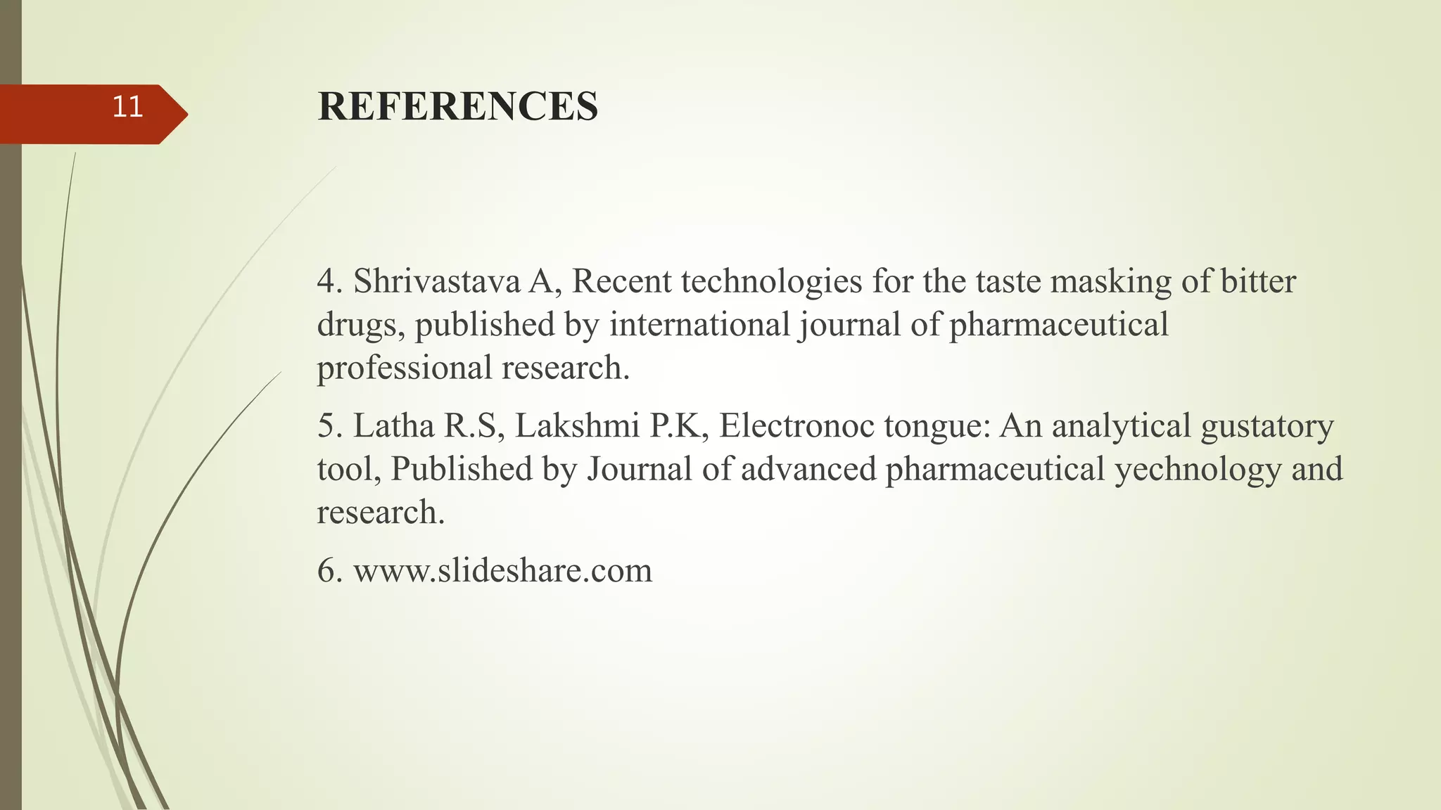 Taste masking techniques | PPTX