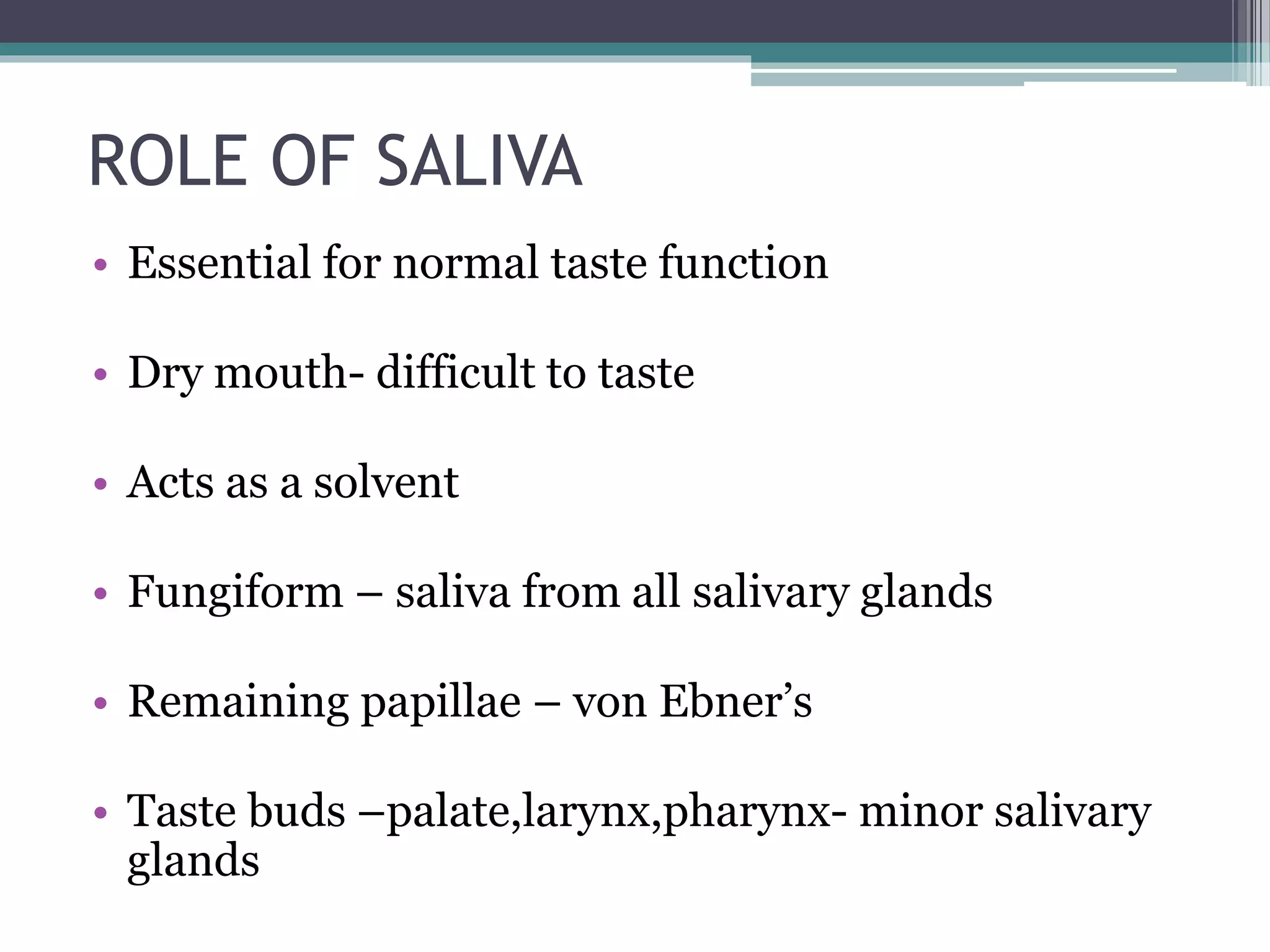 Taste pathway | PPTX