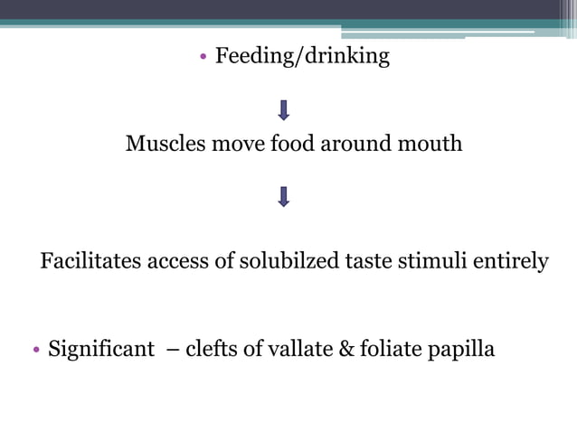 Taste pathway | PPTX