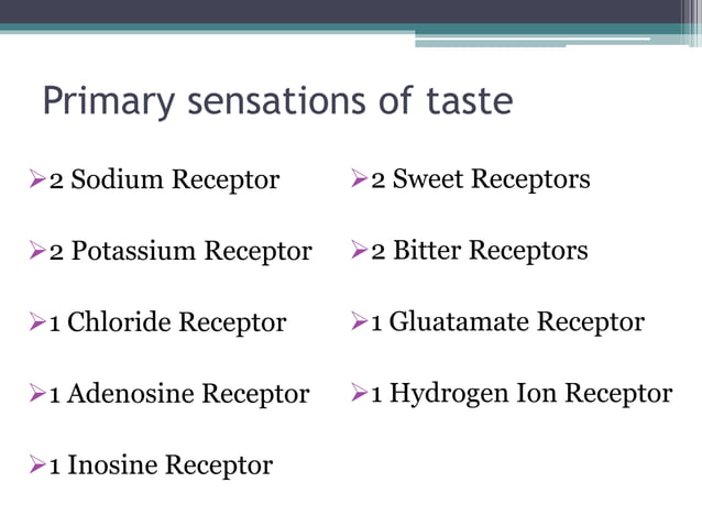 Taste pathway | PPTX