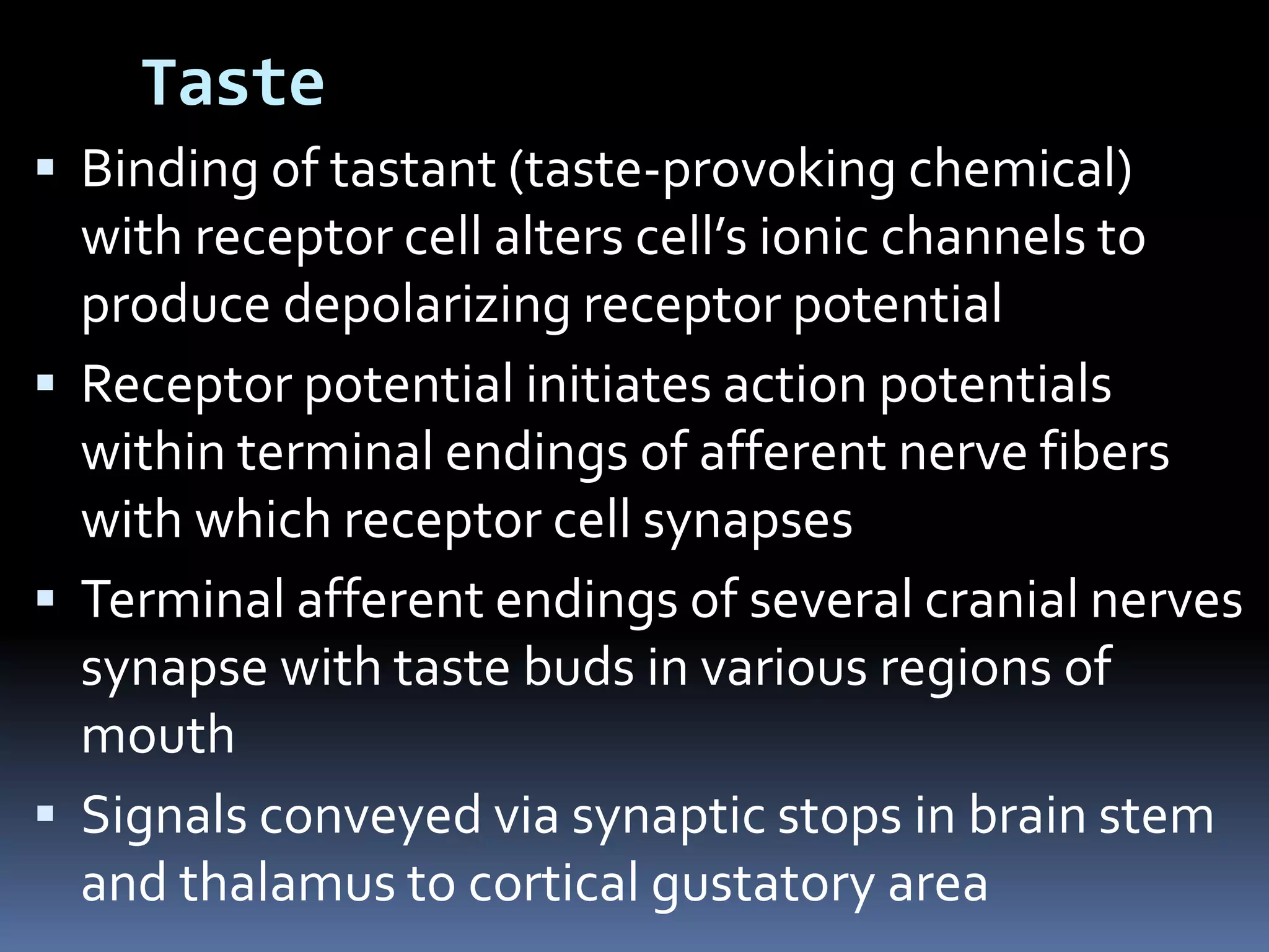 Taste ppt | PPTX
