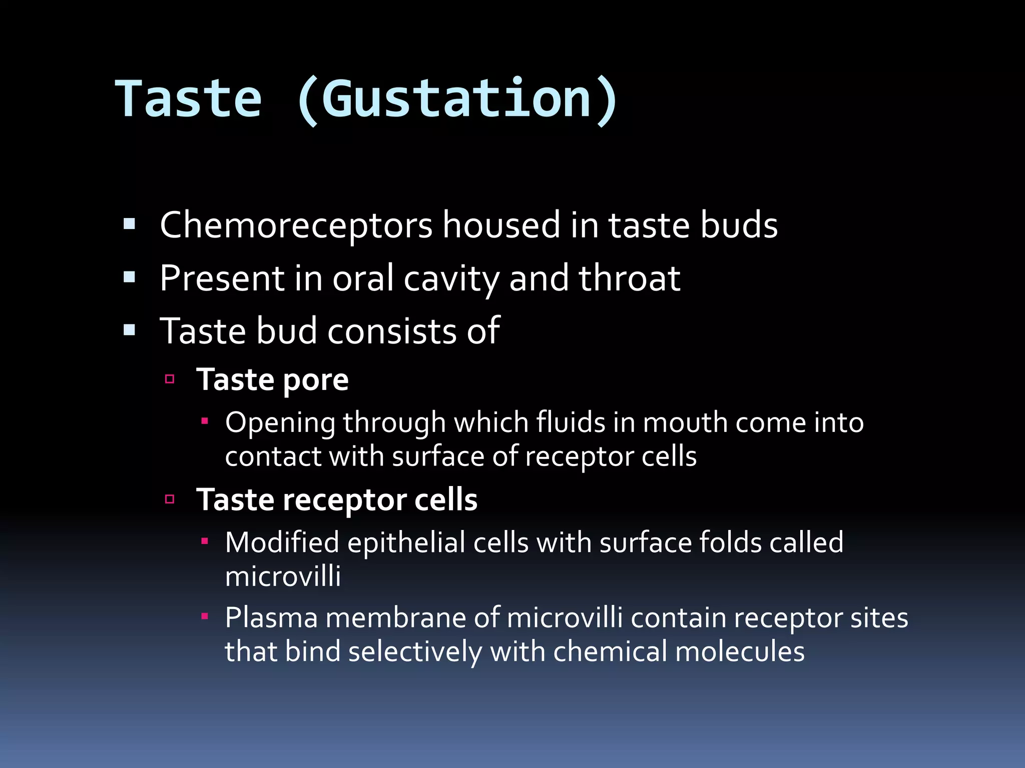Taste ppt | PPTX