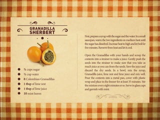Taste the healthy and exotic flavor of colombian fruits | PDF