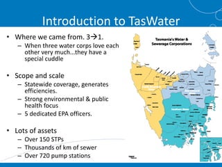 Tas water the other side of the flush | PPTX