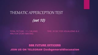 TAT 10.ppsx | Standardized Testing | Educational Assessment